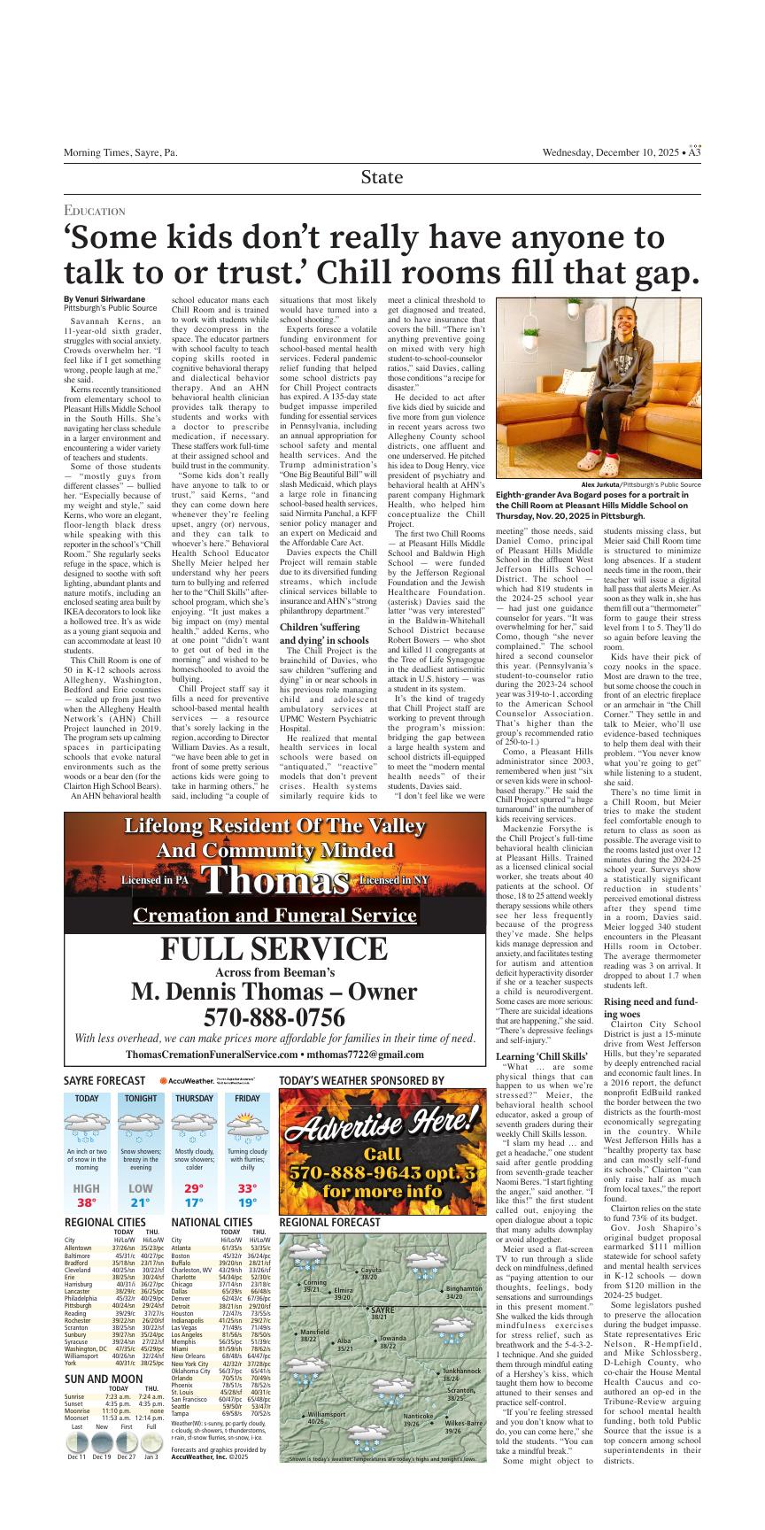 Page A3 | Morning Times | morning-times.com