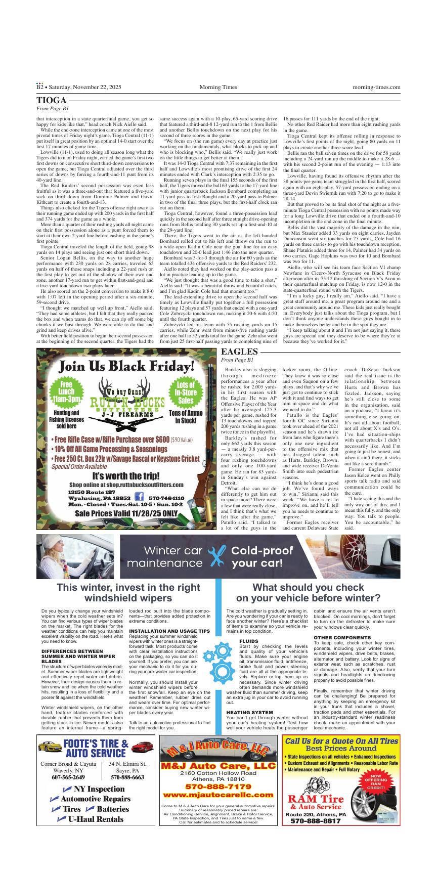 Page B2 | e-Edition | morning-times.com