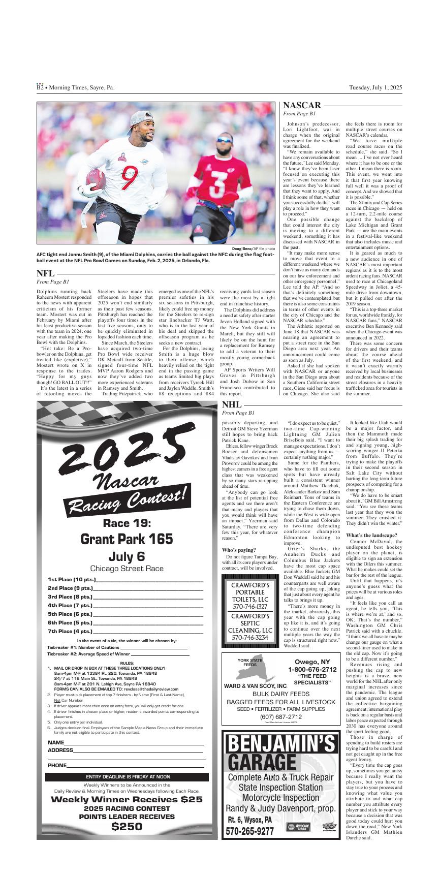 Page B2 | e-Edition | morning-times.com