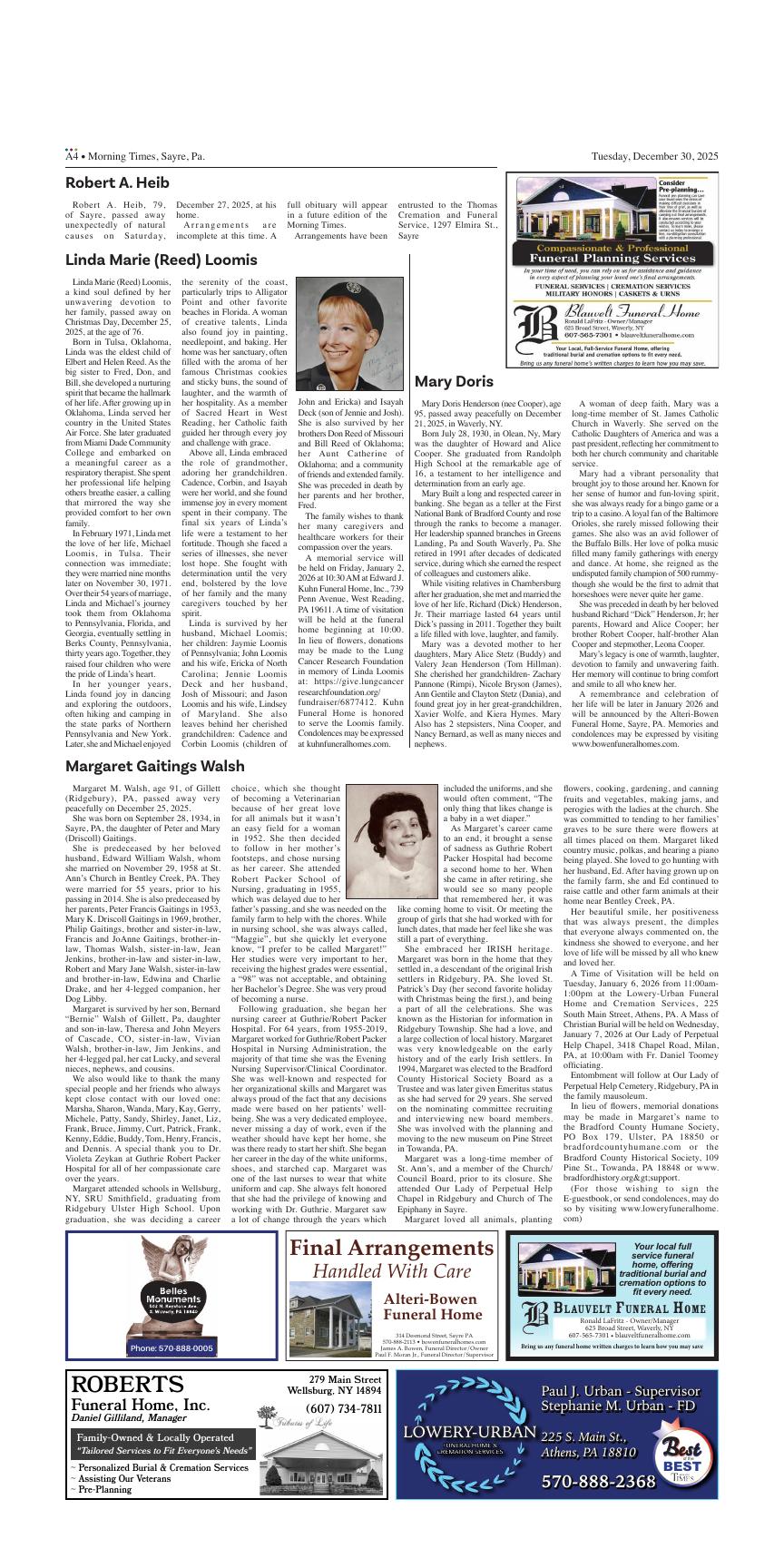 Page A4 | Morning Times | morning-times.com