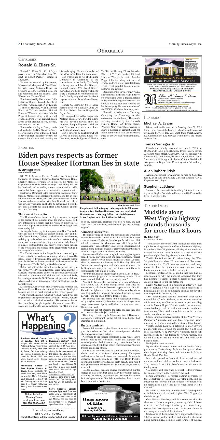Page A4 | e-Edition | morning-times.com