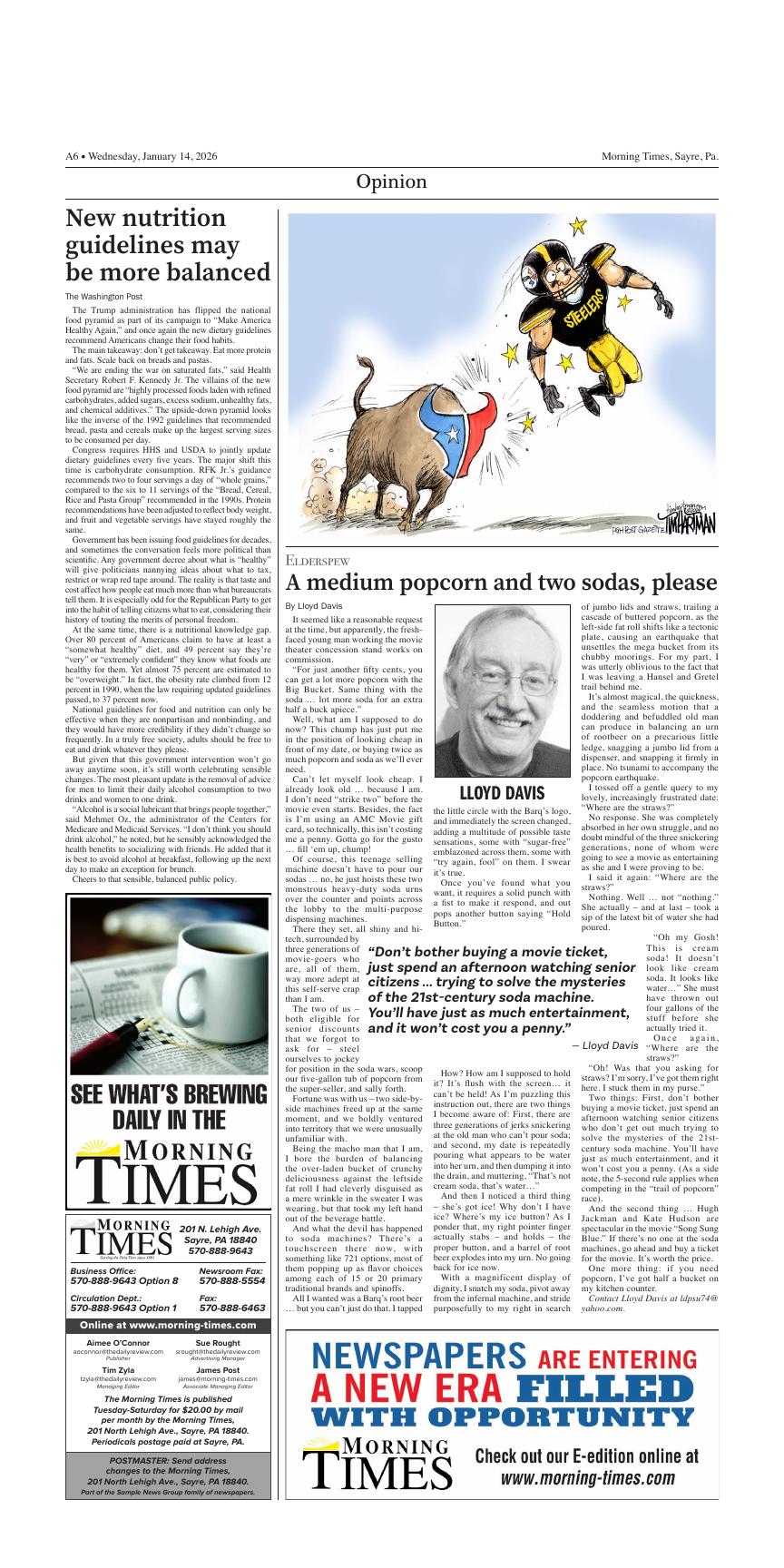 Page A6 | e-Edition | morning-times.com