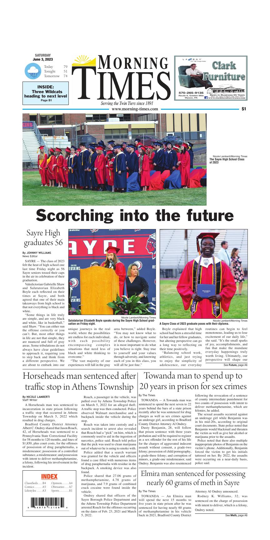 Page A1 | e-Edition | morning-times.com