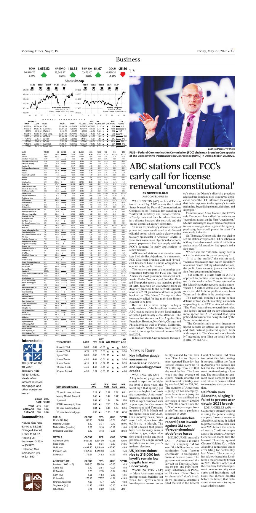 Page A7 | e-Edition | morning-times.com