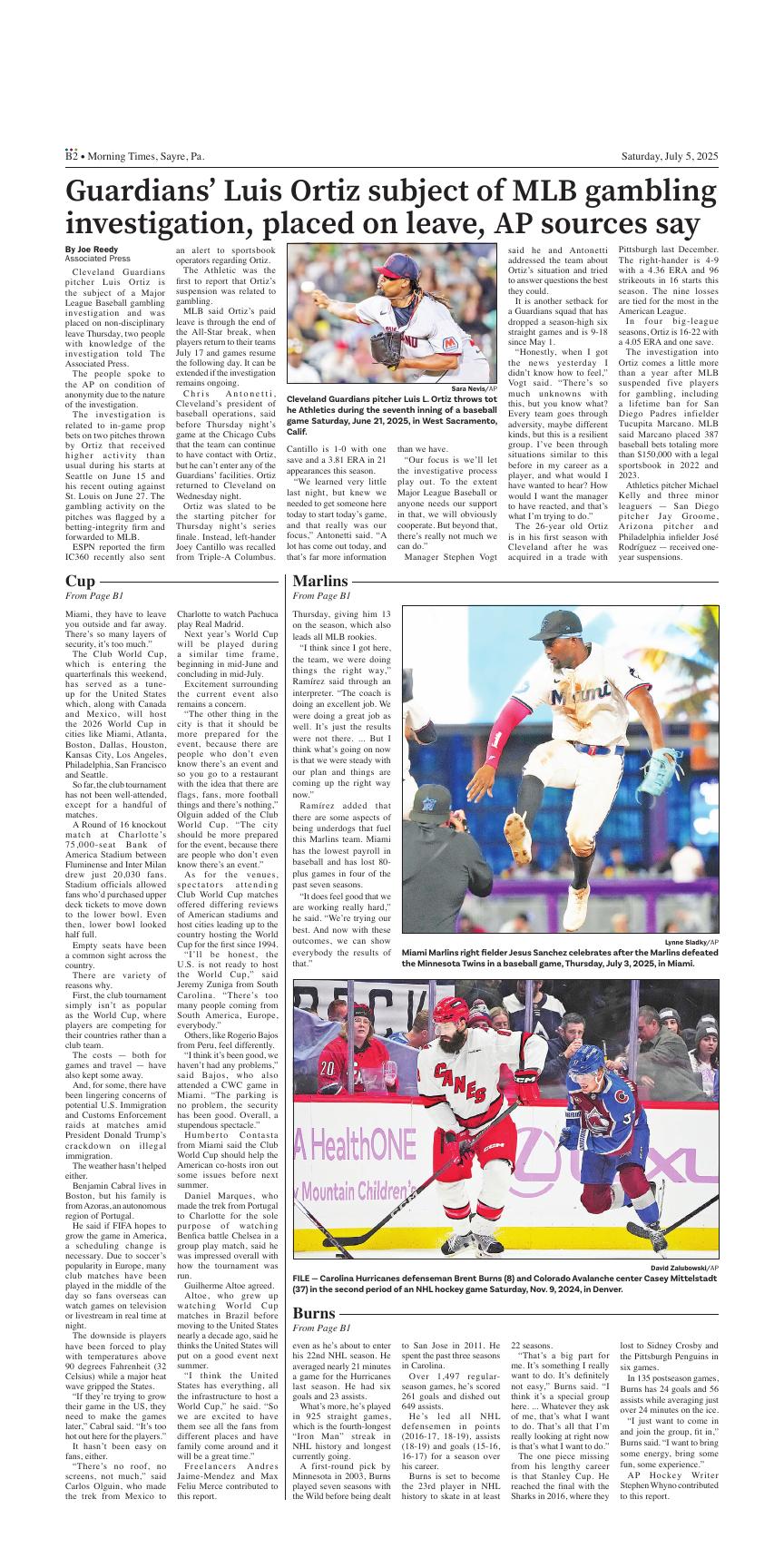 Page B2 | e-Edition | morning-times.com