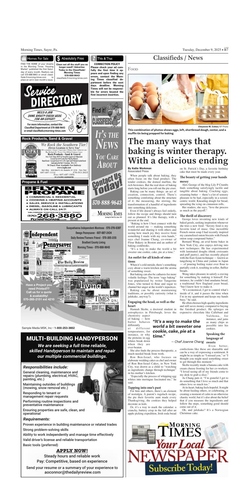 Page B7 | e-Edition | morning-times.com