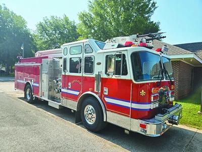 The Courtland Fire Department’s new snozzle truck can pierce through ...