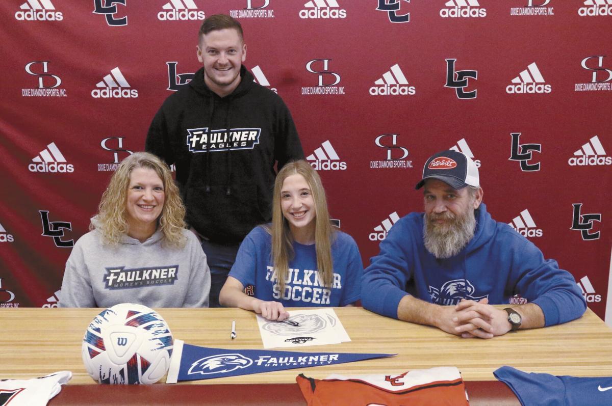 LC’s Kylie Beth Hood signs soccer scholarship to Faulkner | Sports ...