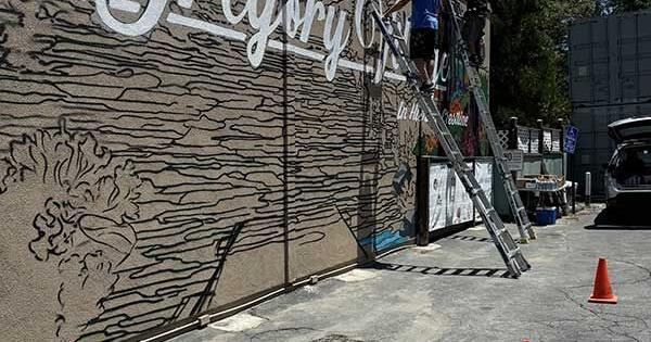Local Artist Brings New Life to Crestline with Lake Gregory Mural ...