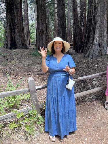 Senator Ochoa Bogh Walks Among the Trees at Heaps Peak Arboretum | News ...
