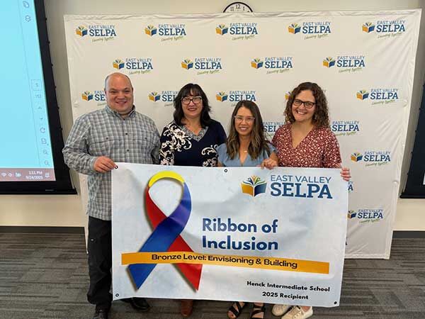 Mary Putnam Henck Intermediate Recognized with East Valley SELPA Ribbon ...
