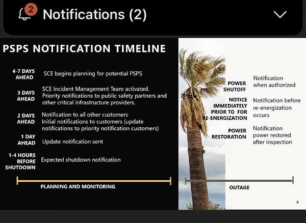 PSPS Meeting: Southern California Edison Provided Info | News ...