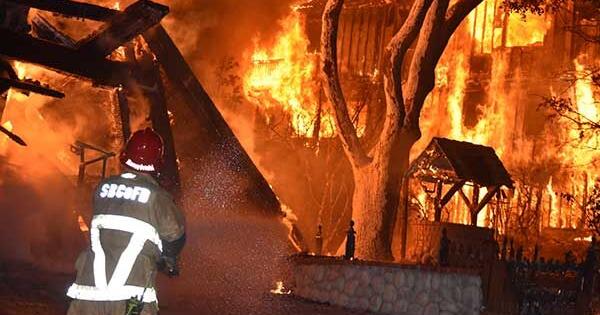 Explosion and Fire Devastate Neighbor’s Home in Lake Arrowhead | News ...