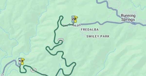 Culvert Repairs on State Route 330 near Running Springs | News ...