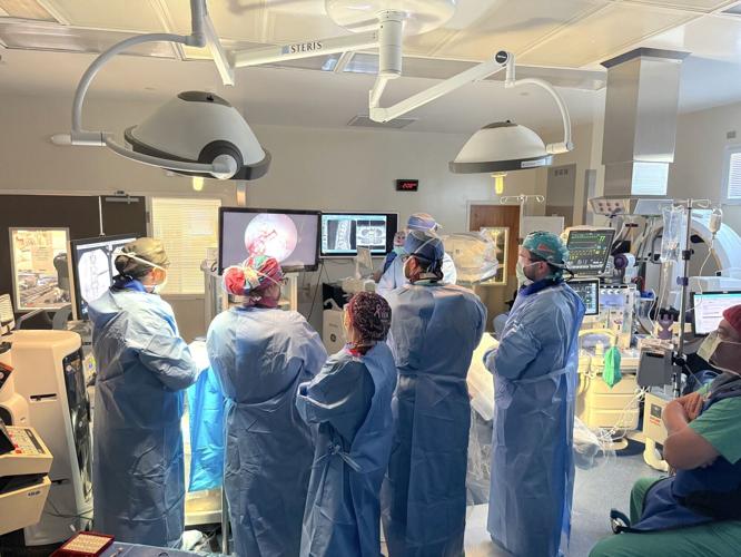 Prevost performs first endoscopic lumbar spine surgery at WBMC | News ...
