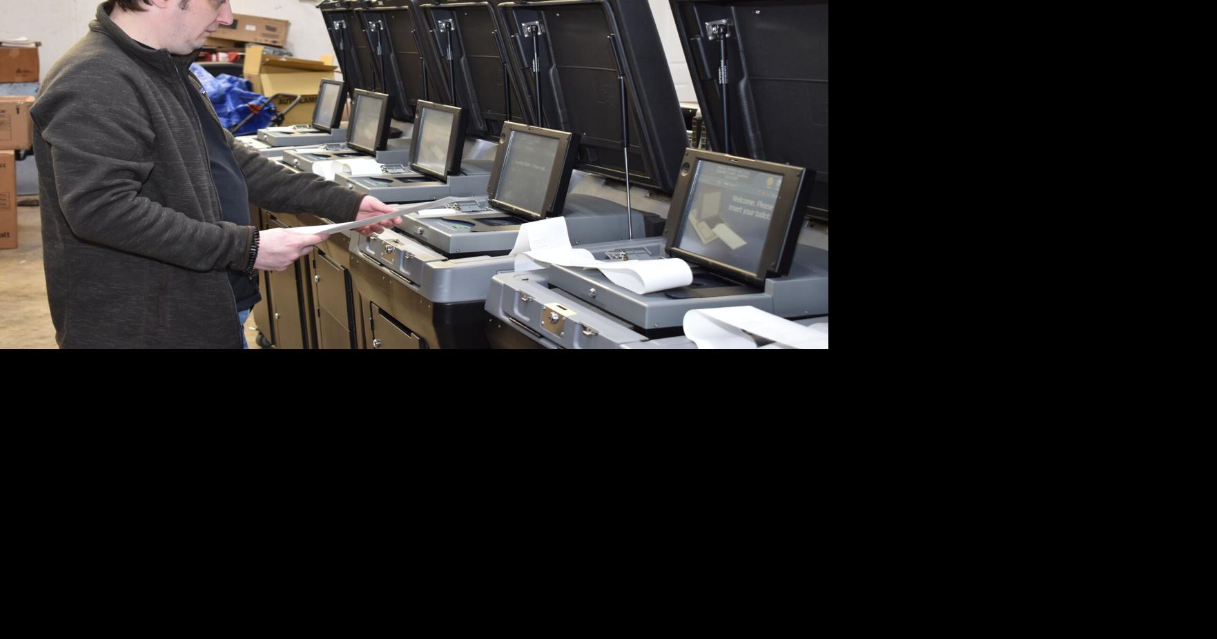 Tabulation machines tested before Senate Democratic Primary | News ...