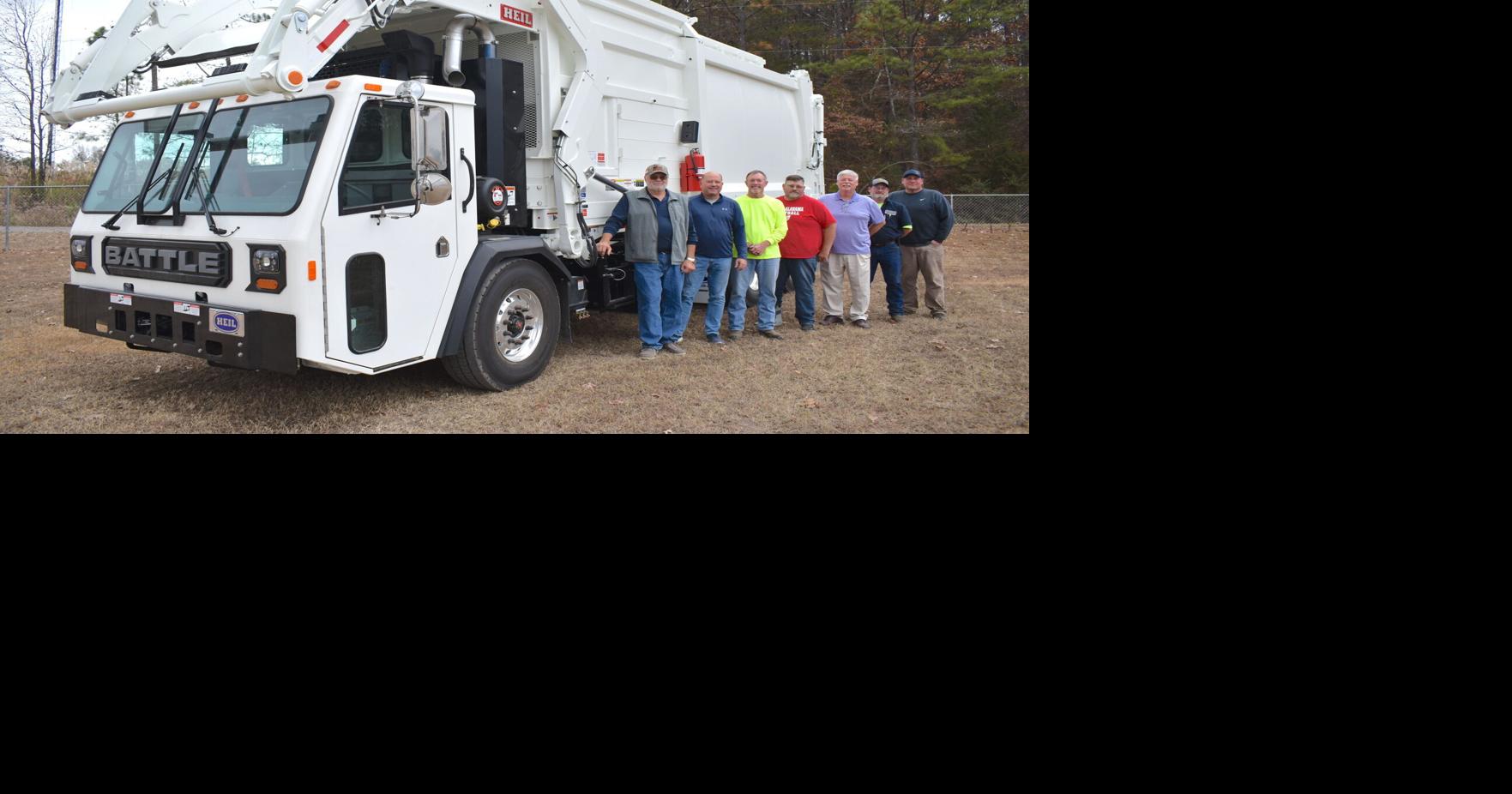 New county garbage truck arrives at Solid Waste Department | News ...