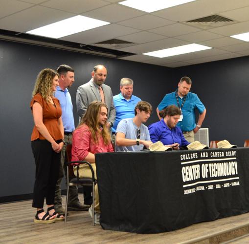 WCCT students sign for bright futures | News | mountaineagle.com