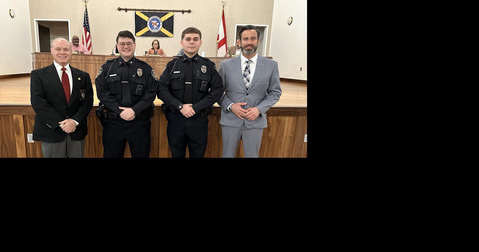 Jasper welcomes new police officers | News | mountaineagle.com