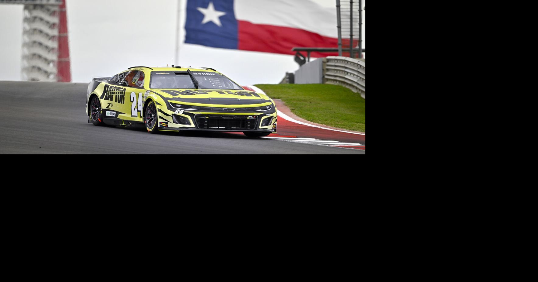Byron dominates1st road course race of season, wins at COTA | Sports ...