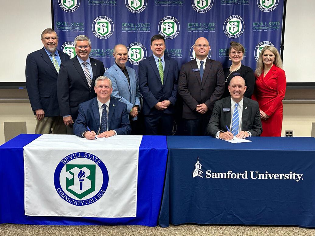 Bevill State and Samford University sign agreement to expand transfer ...