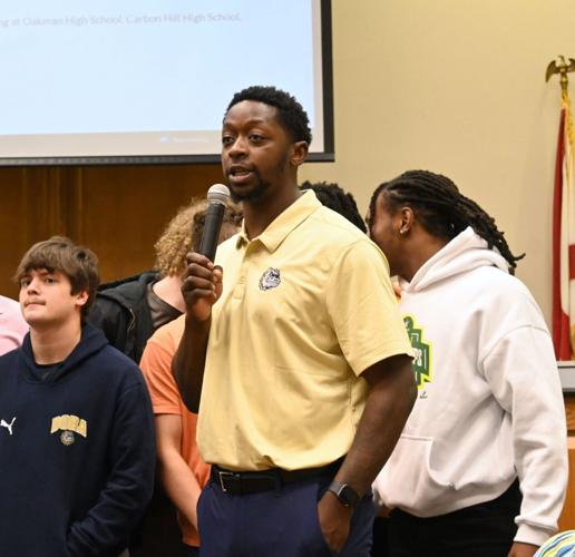 Dora athletes honored at BOE meeting | News | mountaineagle.com