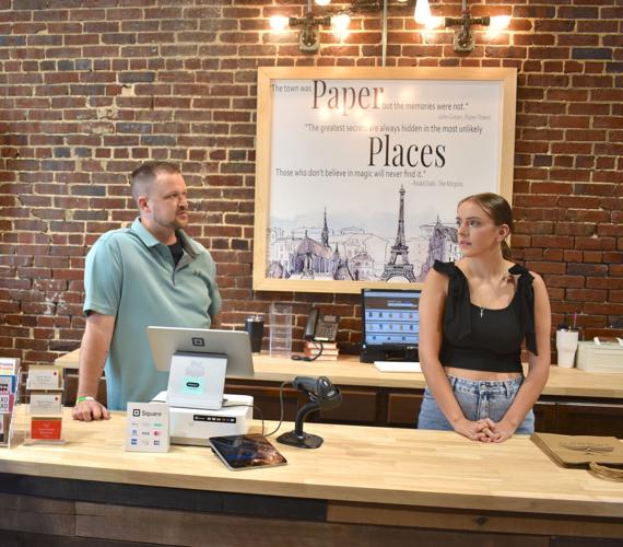 Paper Places Bookshop has ribbon cutting at courthouse square | News ...