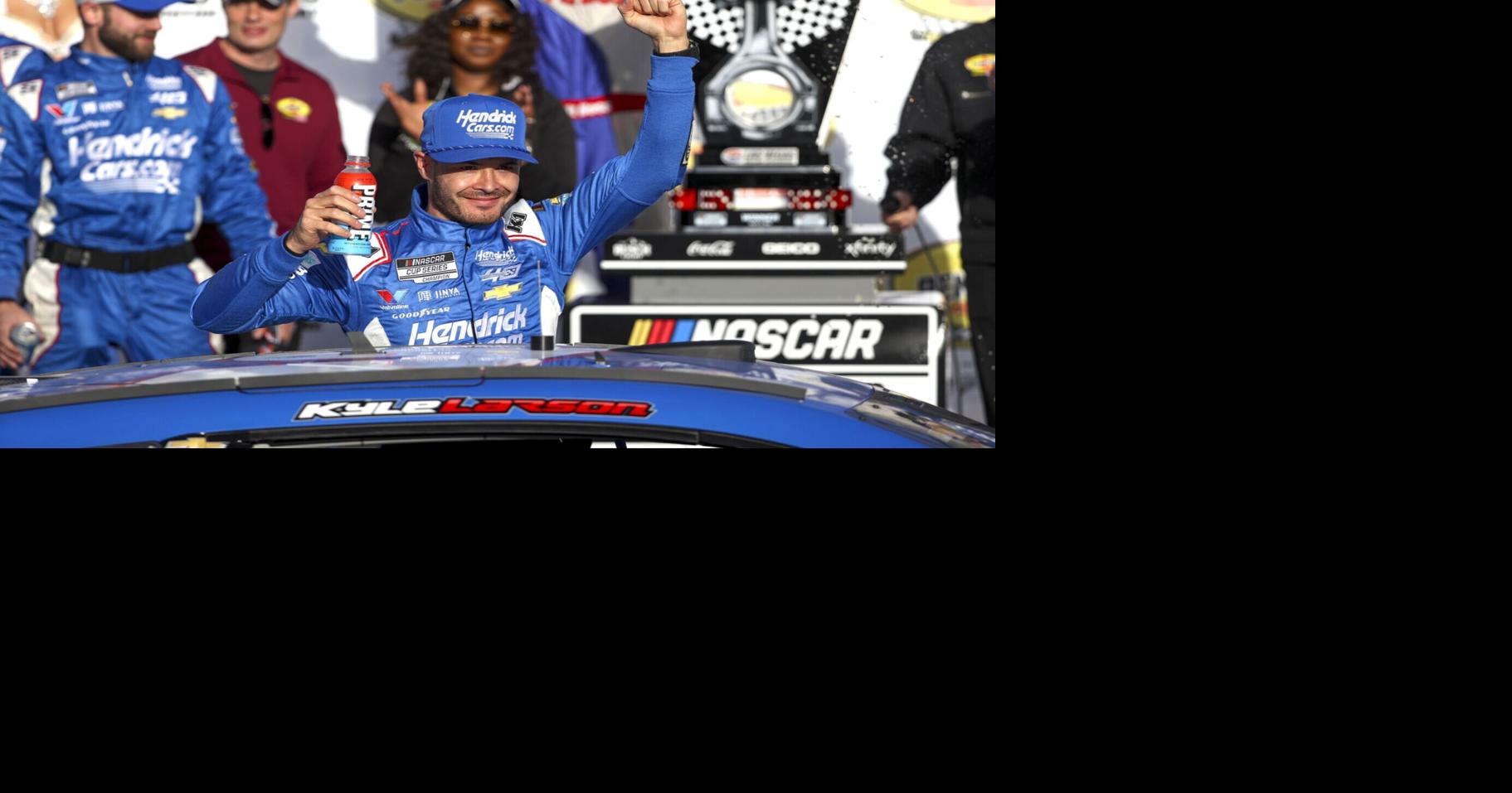 Larson wins at Las Vegas to keep Chevrolet undefeated on season ...