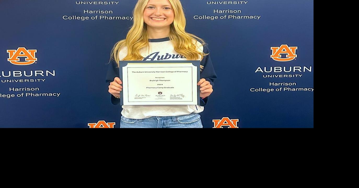 Oakman senior spends summer preparing for career in pharmacy | News ...