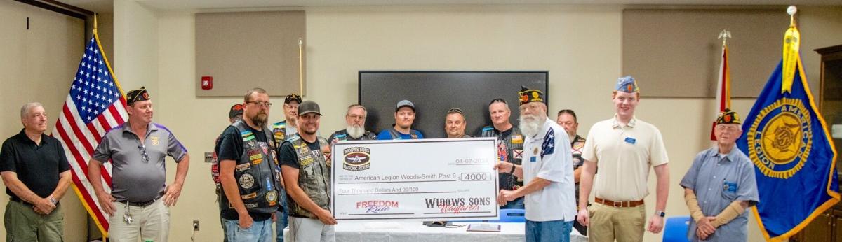 Widow's Sons Masonic Riders donate $4K to Legion post | News ...