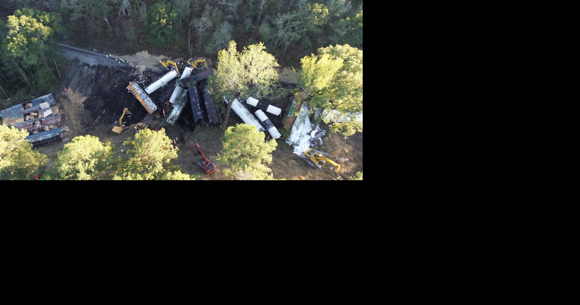 Norfolk-Southern train derails | News | mountaineagle.com