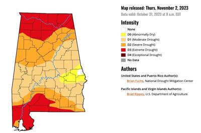 Part of Walker in extreme drought, named contiguous disaster area ...