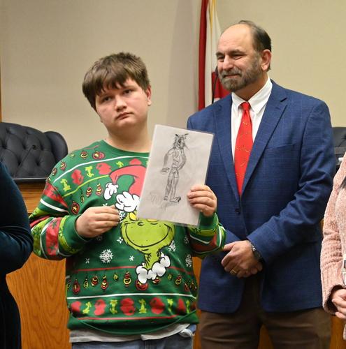 Oakman High artist recognized for wildcat drawings | News ...
