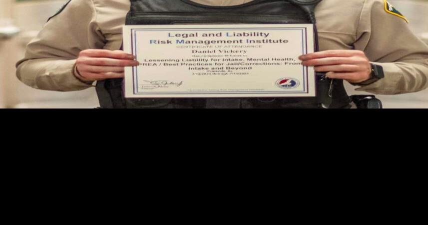 Vickery completes training course | News | mountaineagle.com