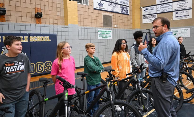 Sumiton Middle School receives bicycles through grant | News ...