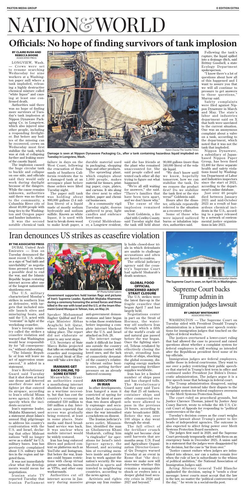 Page W1 | e-Edition | mountaineagle.com
