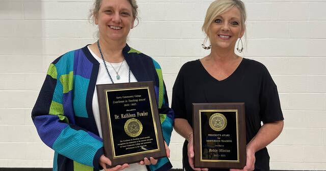 SCC faculty, staff members honored | Local News | mtairynews.com