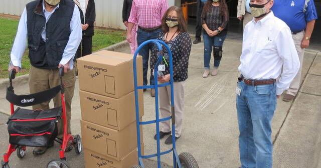 Renfro donates masks to city, county | Local News | mtairynews.com