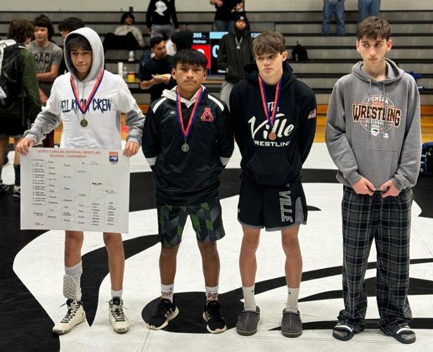 Mount Airy wrestlers win 3 regional titles | Sports | mtairynews.com