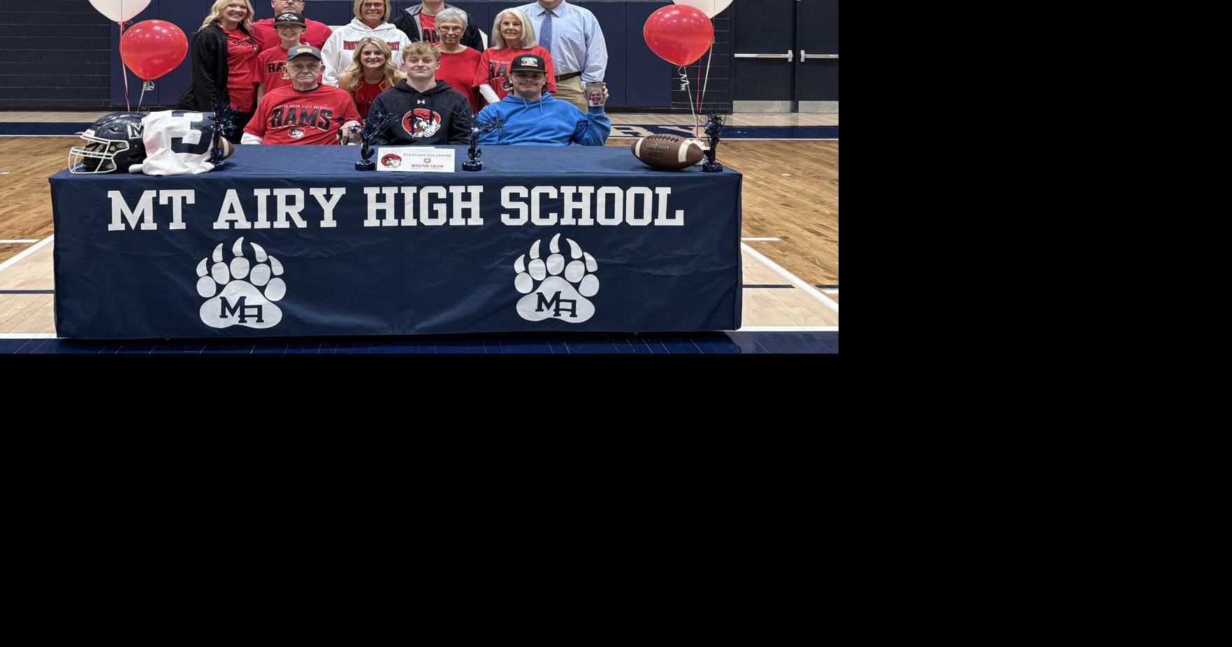 Mount Airy's Fletcher Gallimore signs with Winston-Salem State | Sports ...