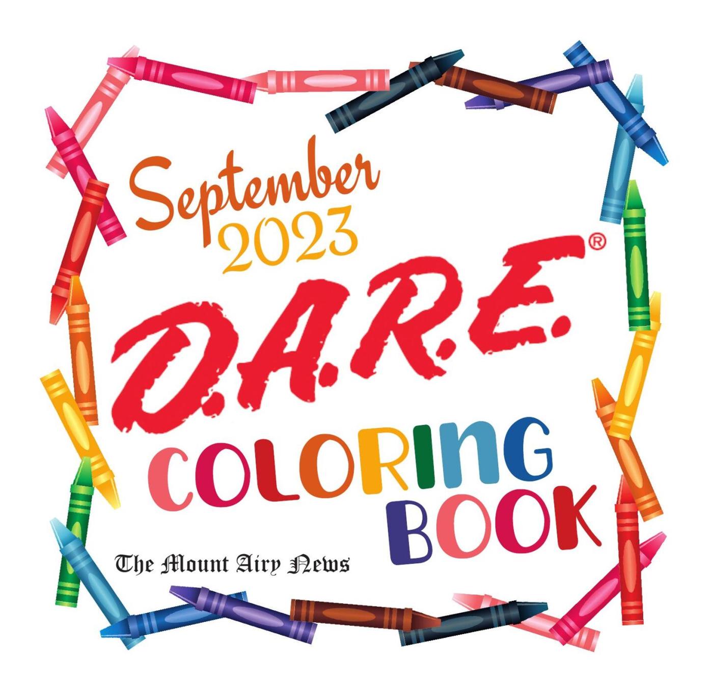 dare coloring book
