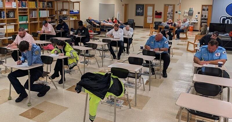Surry County's Booker and LeCrone triumph in dual-state EMS competition ...