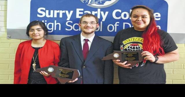 Three Surry Early College students to compete in international science ...