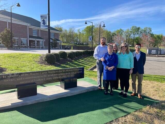 Monument honors the late Wayne Matthews | Local News | mtairynews.com