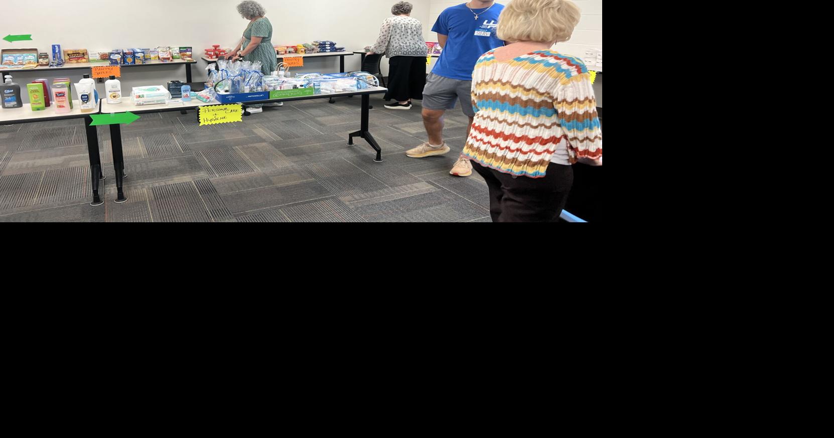 SCC students use mock store for real food donations | Lifestyles ...