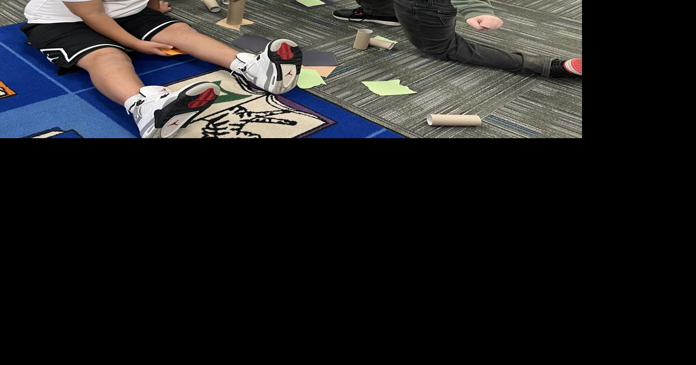 Students build 'beanstalks' after reading Jack and the Beanstalk ...