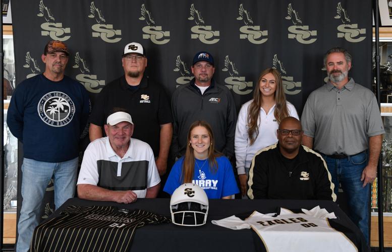 Wall signs with Surry Community College Softball | Sports | mtairynews.com