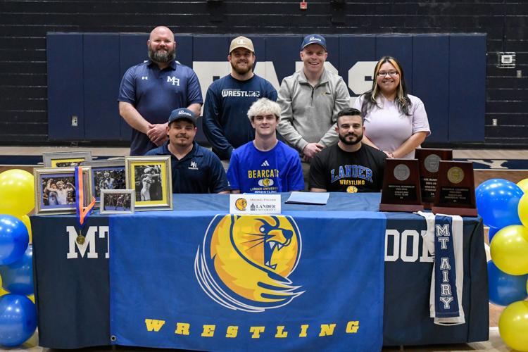 State Champion Michael Fischer signs with Lander University | Sports ...