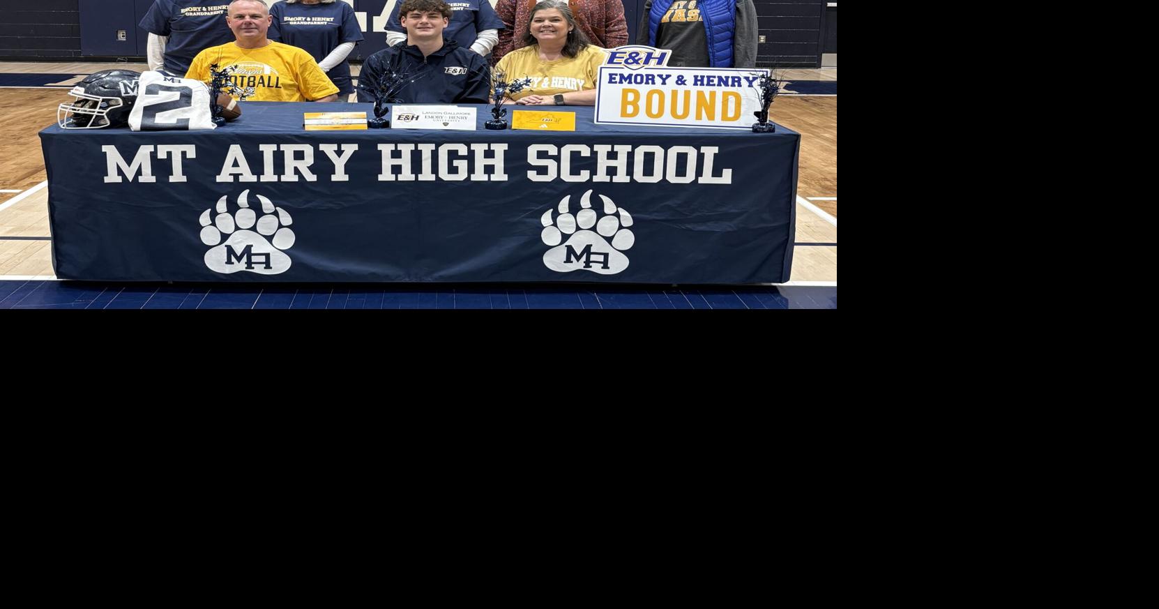 Mount Airy's Landon Gallimore signs with Emory & Henry | Sports ...
