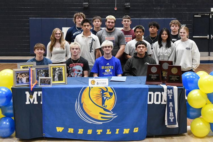 State Champion Michael Fischer signs with Lander University | Sports ...